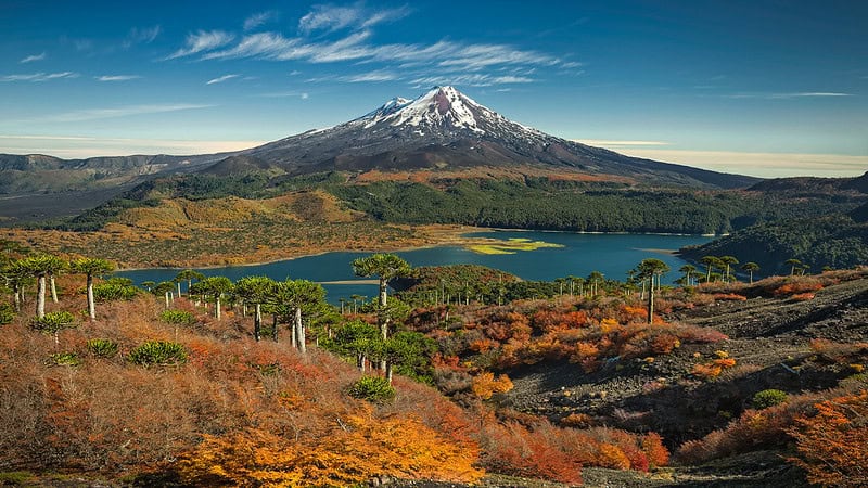 Lago Conguillio: Un Espejo de Aguas Azules en el Corazón de La ...